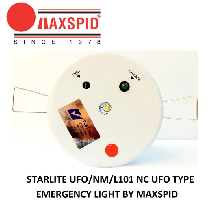 Starlight UFO NM L101 NC UFO Type Emergency Light BY MAXSPID Led Non ...