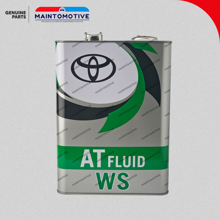 Toyota Automatic Transmission Fluid WS | 4 Liters | Lazada PH