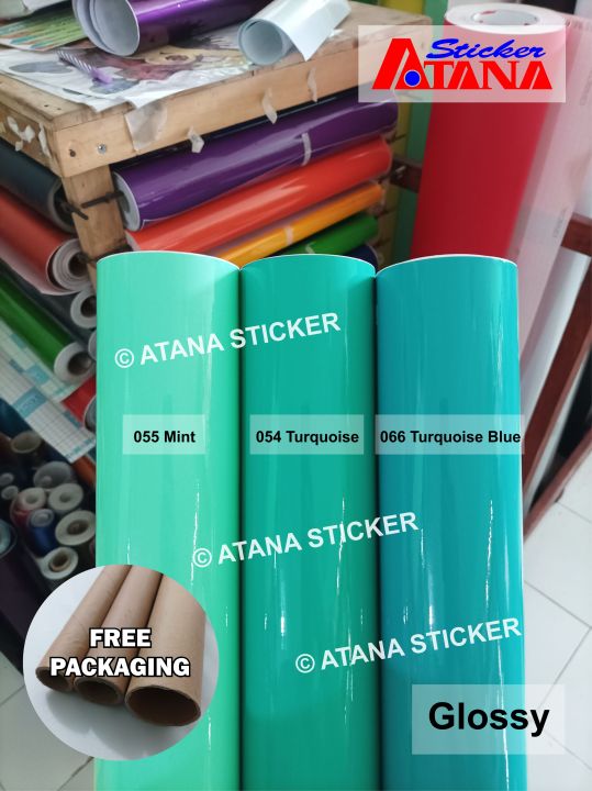 Skotlet Tosca Glossy Mint Hijau Biru Pastel Telur Asin Turquoise ...