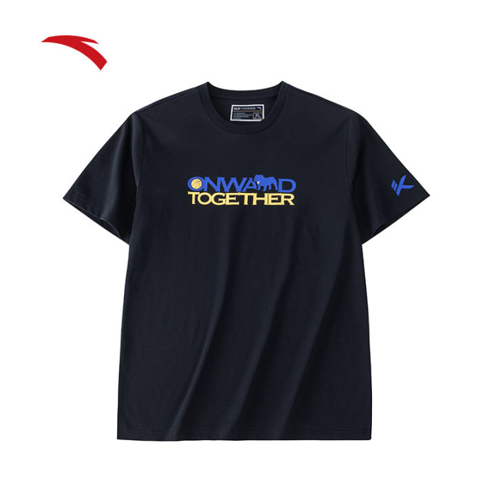 ANTA KT Onward together 852331115-4 เสื้อยืด Unisex ใส่สบาย Official Store | Lazada.co.th