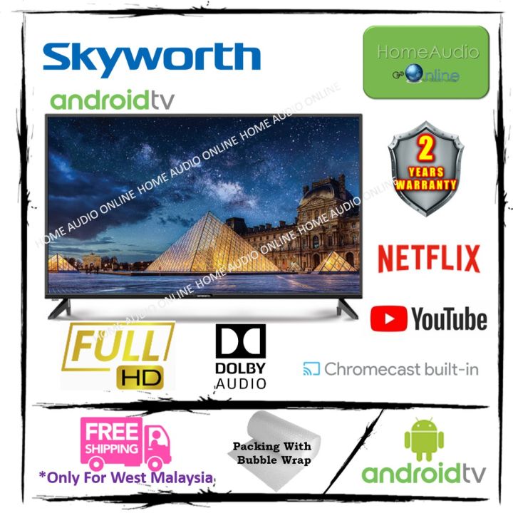Skyworth TV Android TV 42 Inch LED TV - 42STC6200 | Lazada PH