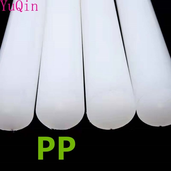 PP stick Plastic bar Translucent white polypropylene rod dia.10mm~45mm ...