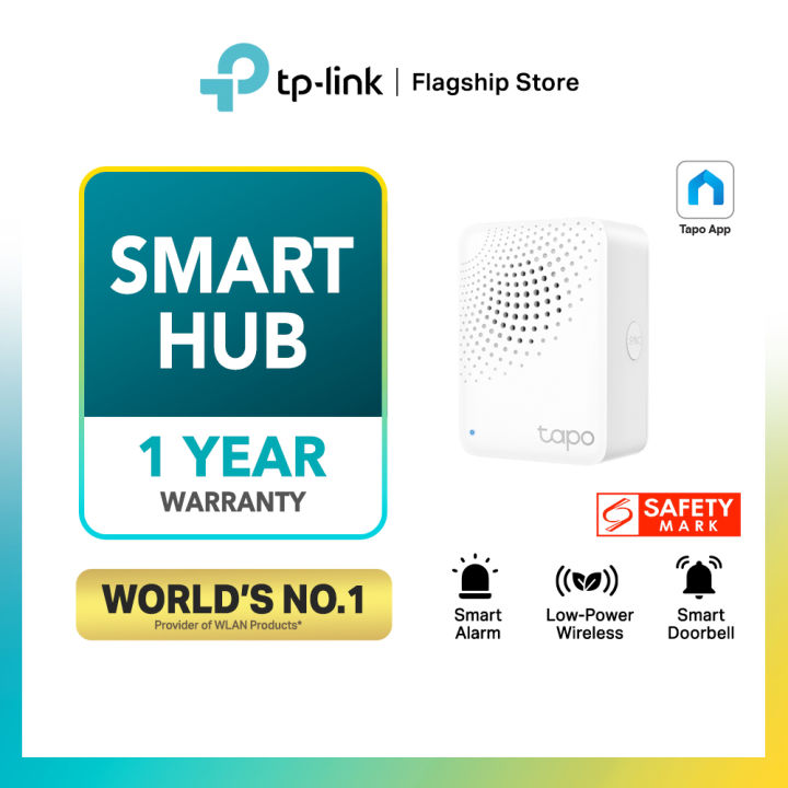 TP-Link Smart Hub Tapo H100 with Chime (Works with Tapo Smart Home ...