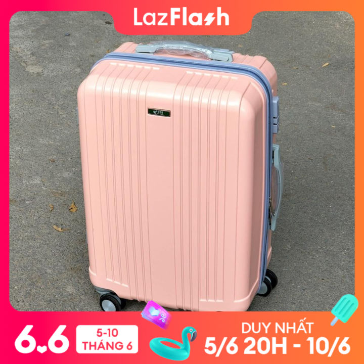 [HỎA TỐC 2H] Vali kéo Vali du lich Sọc Đứng Size 20 inch Chống Vỡ Chống ...