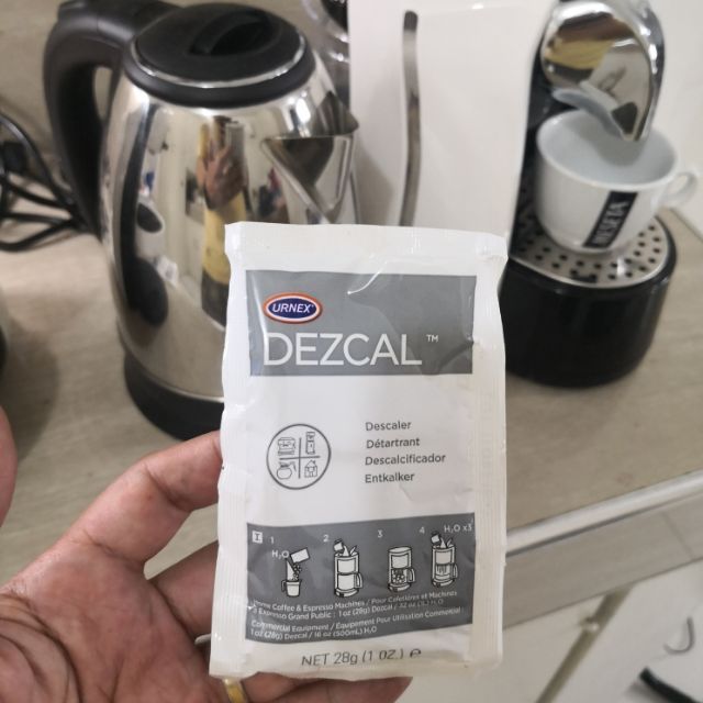 Urnex Dezcal Descaler - Espresso & Coffee Machine Descaling Powder ...