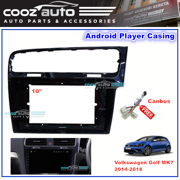 Volkswagen Golf MK7 2014 - 2018 Dashboard Audio Android Player Radio FM ...