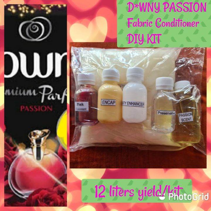 DIY KIT Fabric Conditioner,FABCON, D. PASSION,DIY KIT,Pink Fabcon,12-14 ...