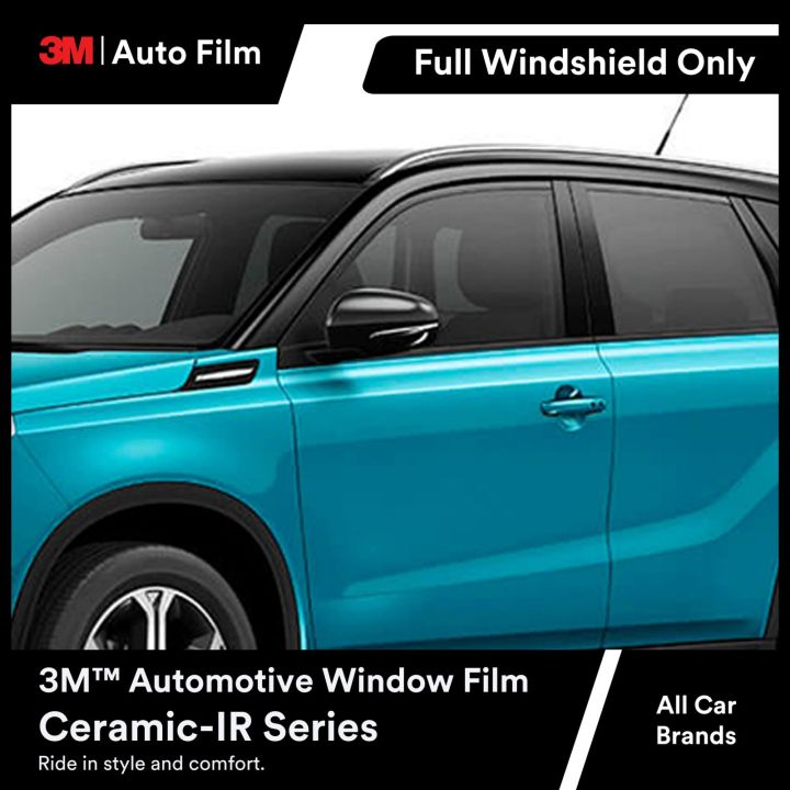 3M Auto Ceramic-IR Auto / Car Tint FULL WINDSHIELD ONLY ( SEDAN, PICK ...