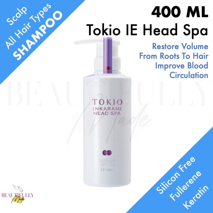 [New] Tokio IE Inkarami Head Spa Shampoo 400ml - For Dryness of Both ...