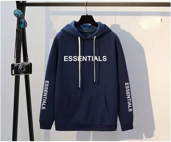 ESSENTIALS Printed Design Hoodies | Lazada PH