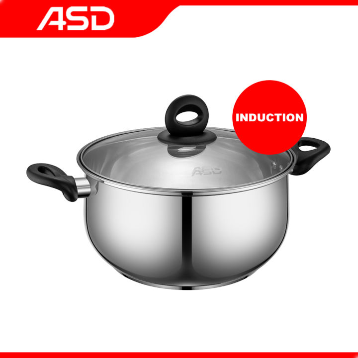 ASD Stainless Steel Induction Casserole | Lazada PH