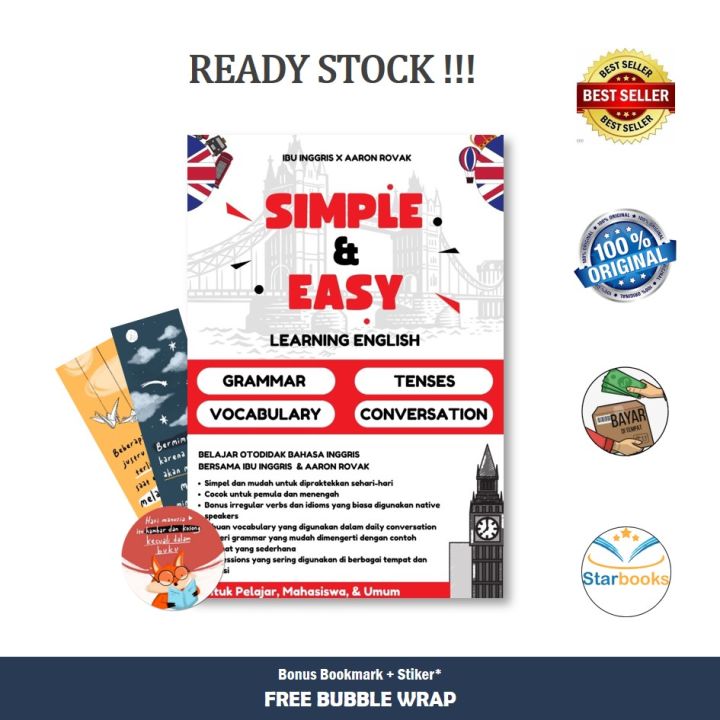 Sinopsis Buku Simple Easy Learning English Referensi Lazada