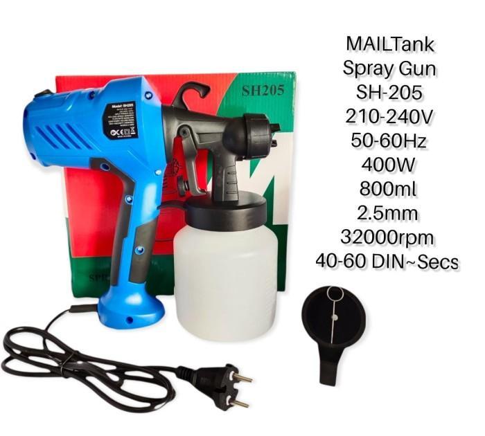 MAILTANK SH-205 SPRAY GUN ELEKTRIK 400 WATT - ELECTRIC SPRAY GUN ...
