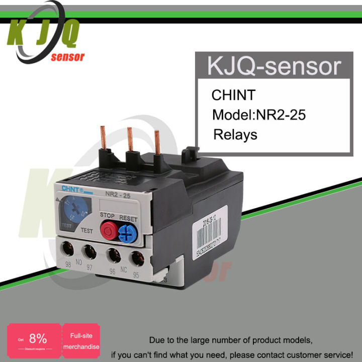 CHINT NR2-25 Overheat & Overload 220V Relay 380V Protector 4-6A Single-Phase CJX2 Contactor 1210 ...