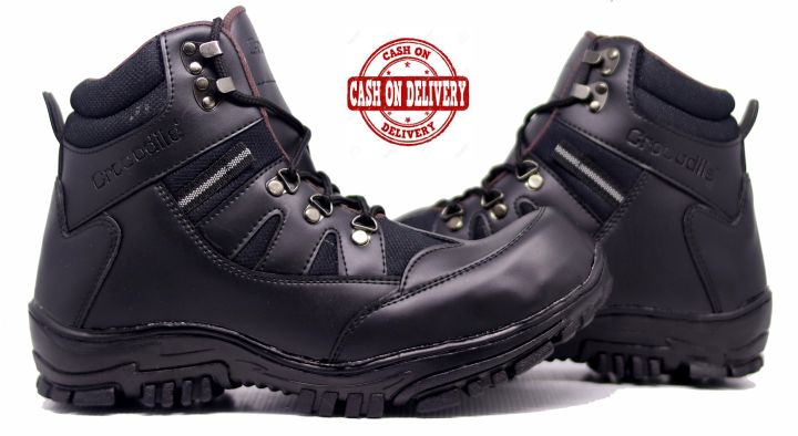 [COD] Sepatu Safety Boots Pria RALLEZ Armor Sepatu Bikers Hiking pria ...
