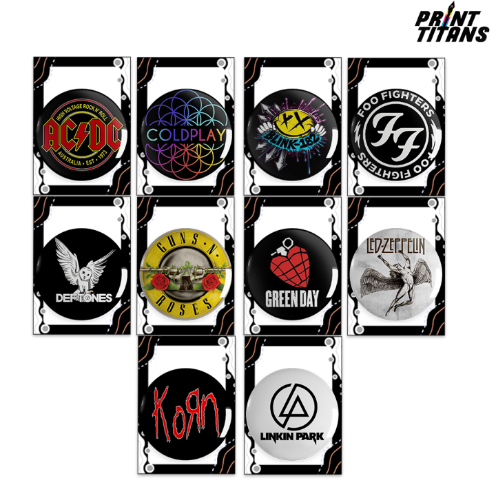 Button pin Rock Band | Lazada PH