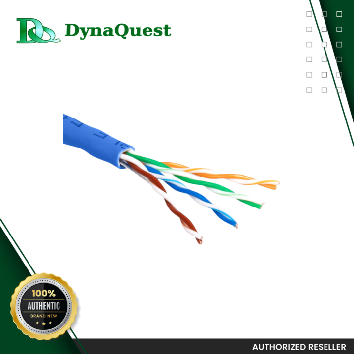 PowerLogic Cat6 Indoor 100m UTP Lan Cable Copper Clad 24AWG .45 CCA ...