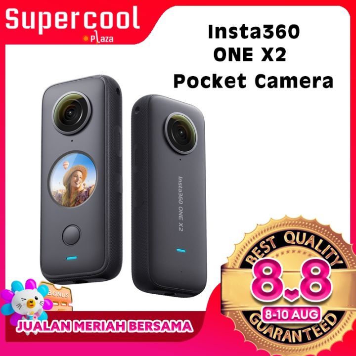 Insta360 ONE X2 5.7K Digital Action Pocket Camera - Black | Lazada