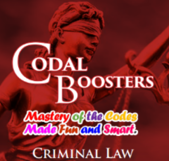 Codal Boosters for Criminal Law (2022 Edition) | Lazada PH