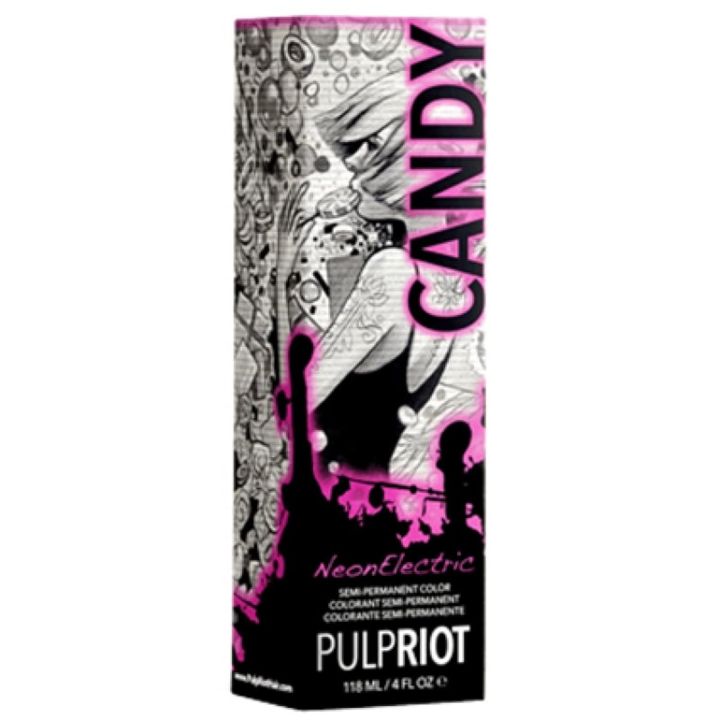 Pulp Riot Semi-Permanent Neon Hair Color 4oz- Candy | Lazada