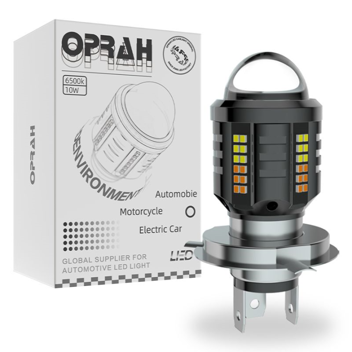 Kalada LED Plug and Play 12V Motorcycle Headlight Bulb White High Beam ...