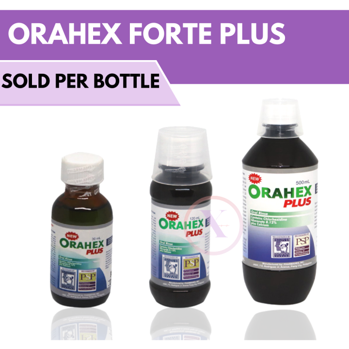 Orahex Plus ( Oral Rinse Mouthwash) | Lazada PH