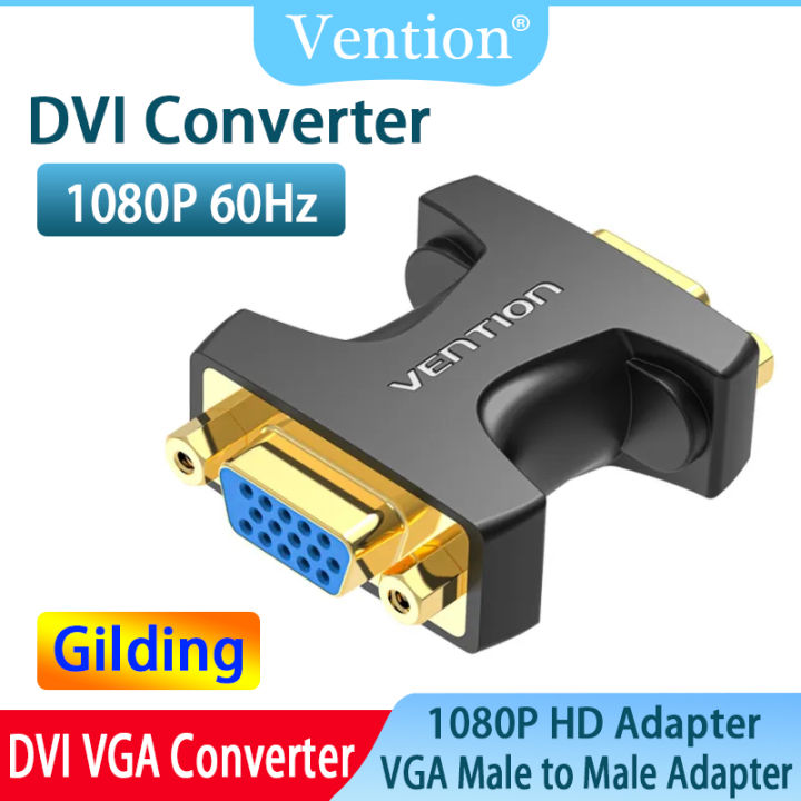 Vention VGA to VGA Adapter Male to Female Connector 15 Pin 1080P 60Hz ...