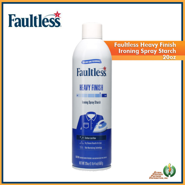 Faultless Heavy Finish Ironing Spray Starch | Lazada PH