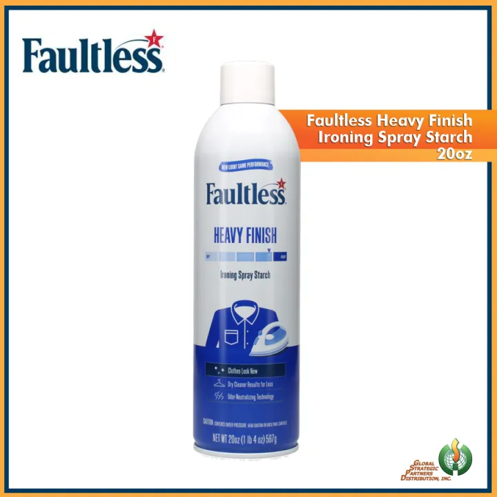 Faultless Heavy Finish Ironing Spray Starch | Lazada PH