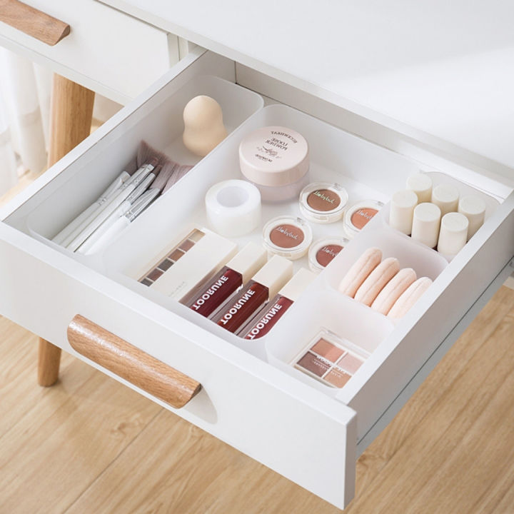 Mrs.diy [ขายเซ็ท] กล่องเก็บของ กล่องลิ้นชัก จัดระเบียบ เก็บของบนโต๊ะ ...