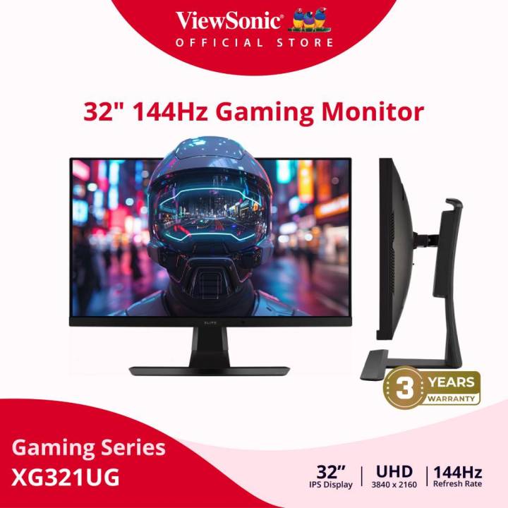 Viewsonic Monitor XG321UG / 32” / Ultra HD / 144 Hz / 3 ms (จอมอนิเตอร์ ...