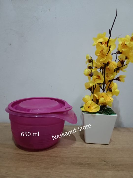 Tupperware bowl 650 ml / Mangkok Jumbo / Mangkok Adonan Kue / Mangkok ...