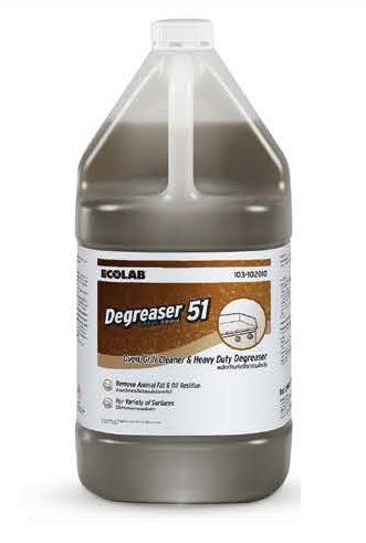 ECOLAB Degreaser 51 ผลิตภัณฑ์ขจัดคราบมันในครัว 3.8 ลิตร | Lazada.co.th