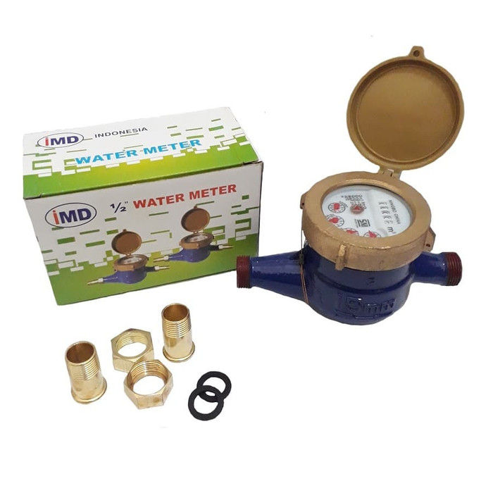 METERAN AIR BESI WATER METER BESI SNI CAYMAN PAM PDAM sperti IMD MIAMI ...