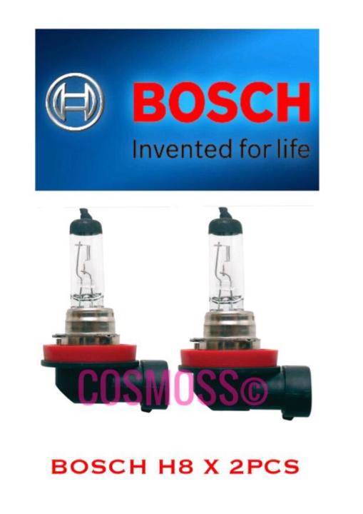 ORIGINAL BOSCH H8 12V/35W BULB X 2PCS | Lazada