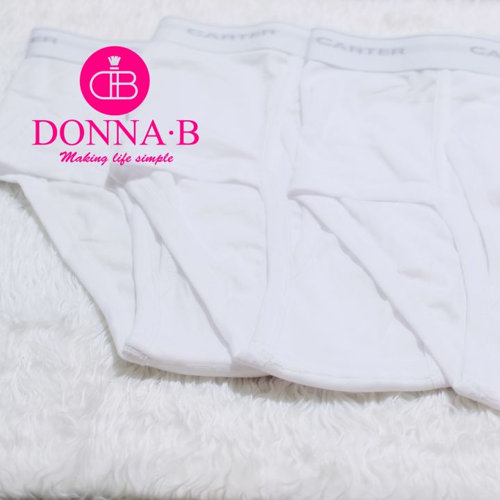 Authentic Carter brief 3in1 White classic | Lazada PH