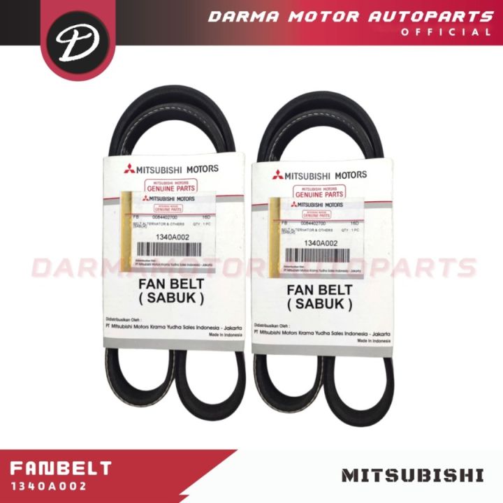 Fanbelt Tali Kipas Van belt T120SS 1.500cc Injeksi 1340A002 Original Asli Mitsubishi 100% ...