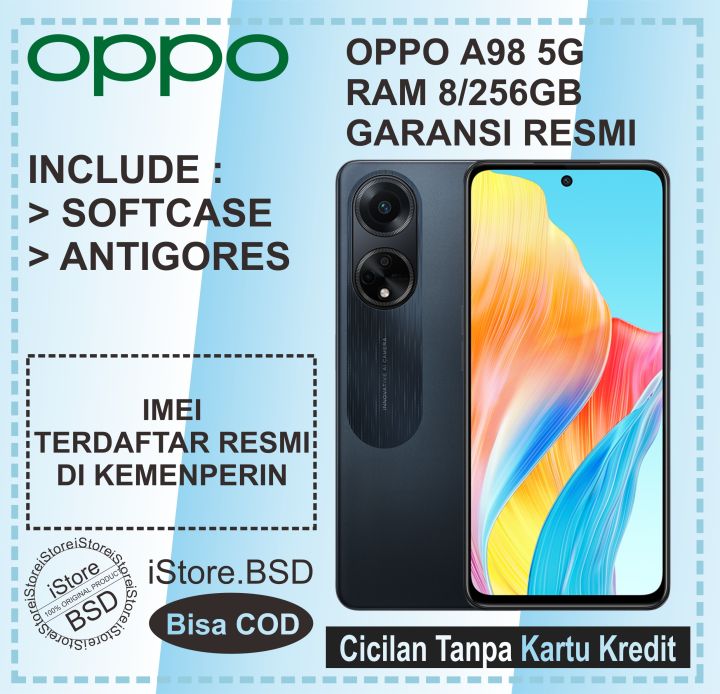 OPPO A98 5G RAM 8/256GB | NFC | 67W SUPERVOOC | Kamera AI 64MP | 120Hz ...