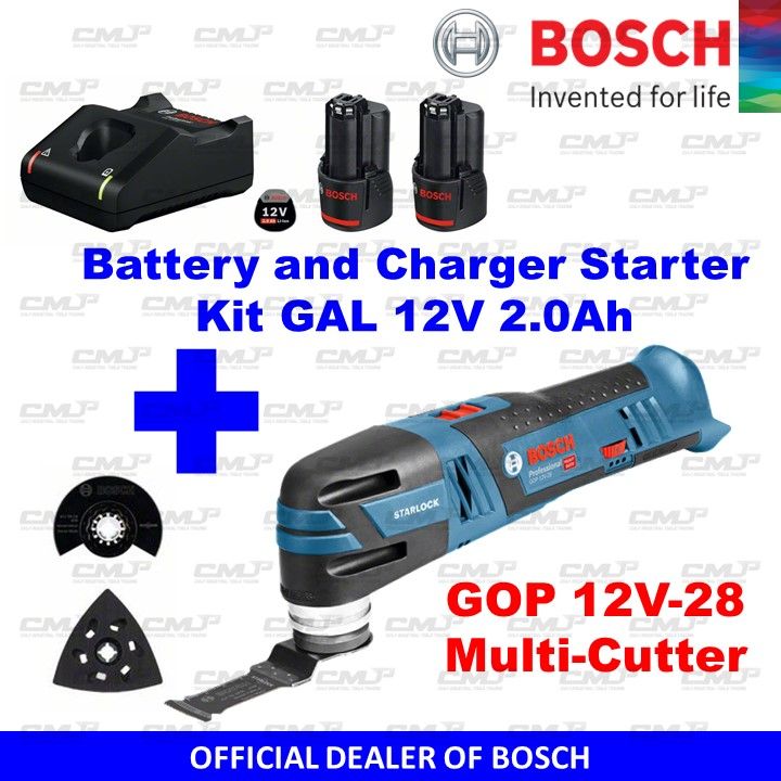 Bosch GOP 12V-28 Cordless Multi-Cutter | Bosch 12V System | Power Tool ...