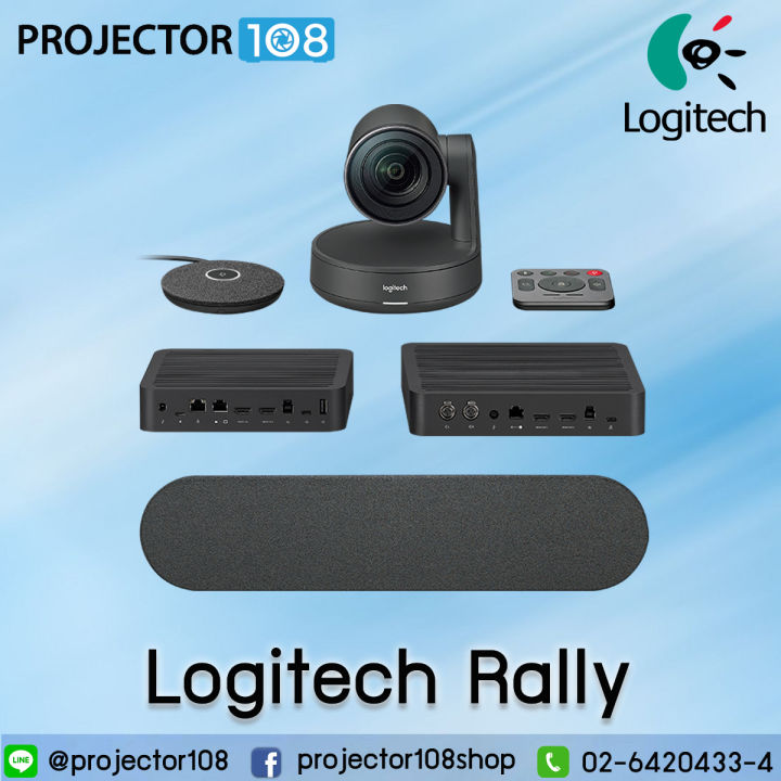 Logitech Rally System PN: 960-001217 Premium Ultra-HD Conference Cam ...