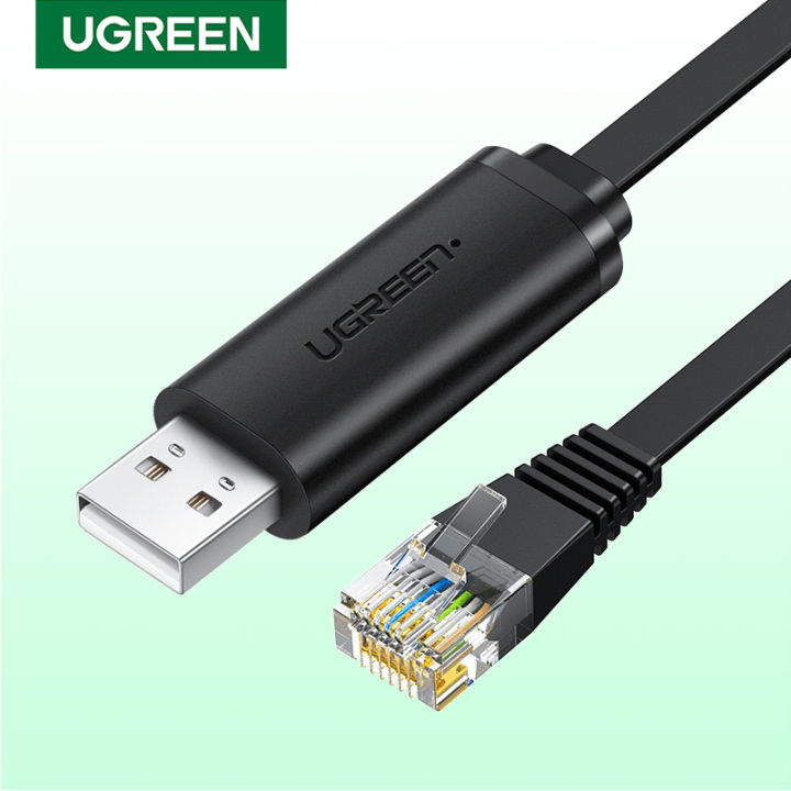 UGREEN 1.5Meter USB to RJ45 Console Kabel RS232 Serial Adapter for ...