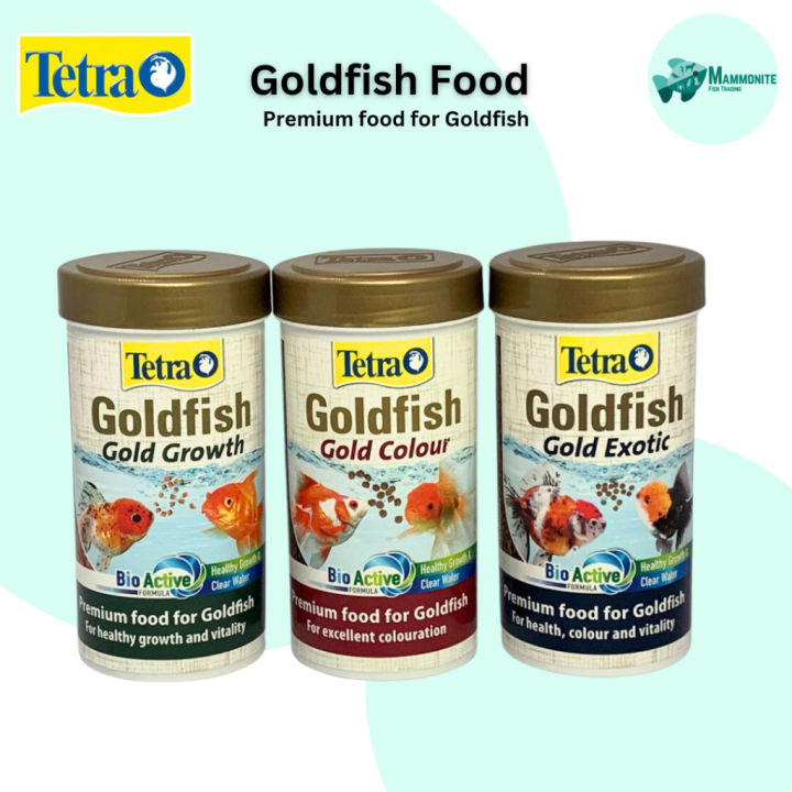 Tetra Goldfish Nutrition Formula - Health & Colour Enhancing Fish Food ...