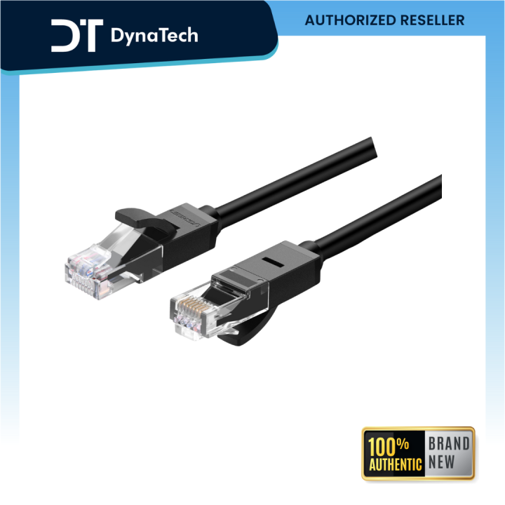UGreen Cat6 UTP Ethernet Lan Cable 1000Mbps 1m Black NW102/20159 ...