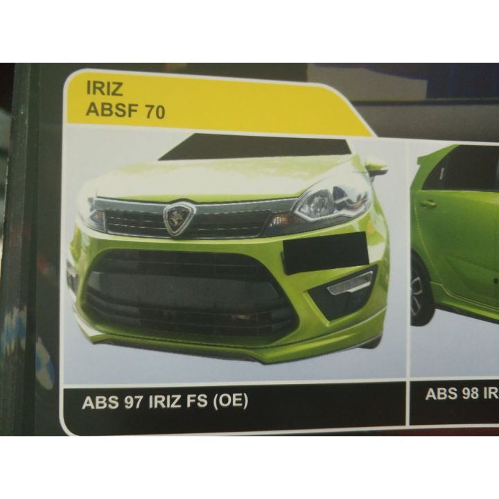 Proton Iriz Fullset bodykit and spoiler | Lazada
