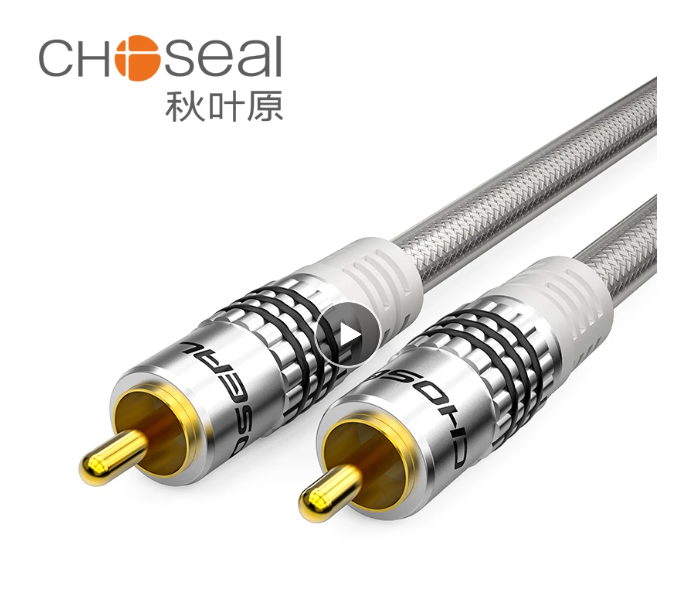 CHOSEAL Digital Audio Coaxial Cable S/PDIF RCA Male to RCA Male Coaxial ...