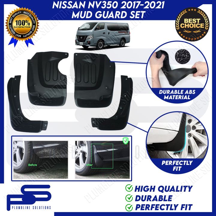 Mud Guard for Nissan NV350 Urvan / Almera 2017 2018 2019 2020 2021 2022 ...