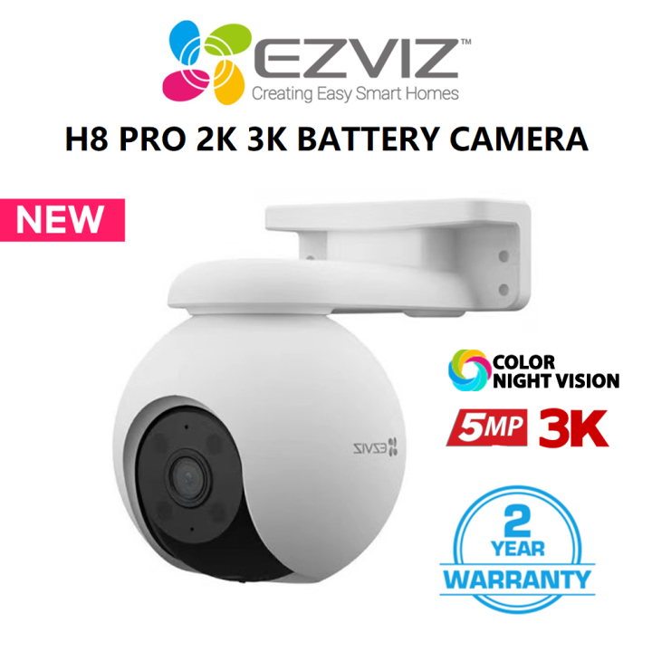 EZVIZ H8 Pro 2K 3MP 3K 5MP AI Human / Vehicle Shape Detection , Smart Auto-Tracking , Pre-set ...