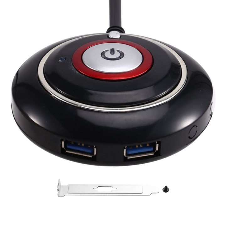 Computer Desktop Switch Button with Dual USB Port PC Motherboard ...