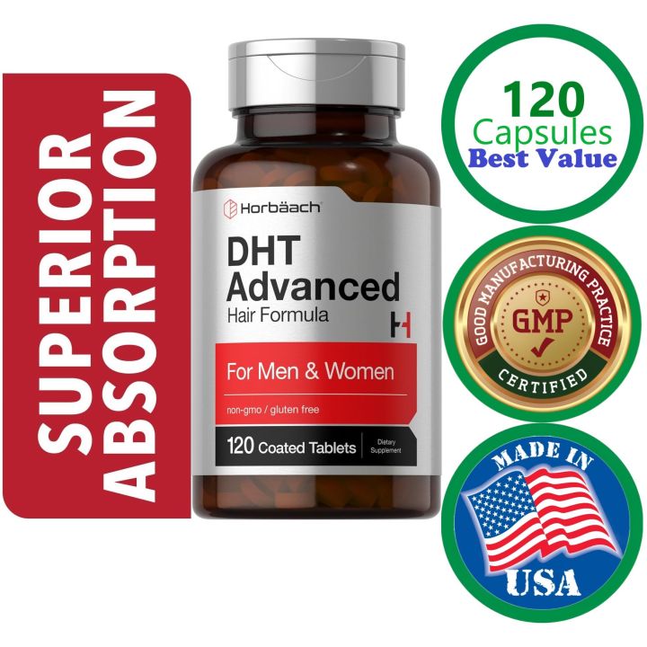 DHT Blocker 120 Coated Tablets Enhanced Absorption, Science + Nature ...