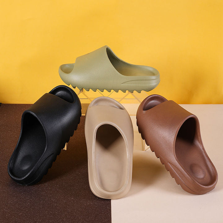 Adidas Yeezy slide Kanyesi summer men's slippers Korean home non-slip ...